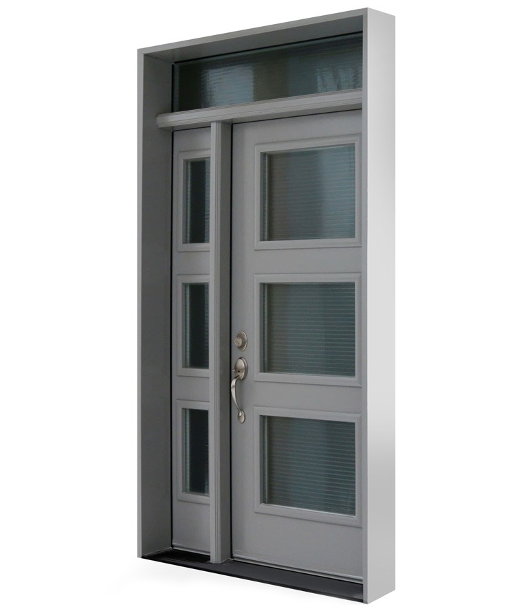 PORTES EN ACIER EXTÉRIEURES – PVC Regional